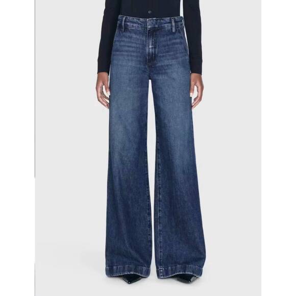 Frame Denim | Pants & Jumpsuits | New Frame Tailored Denim Wide Leg ...